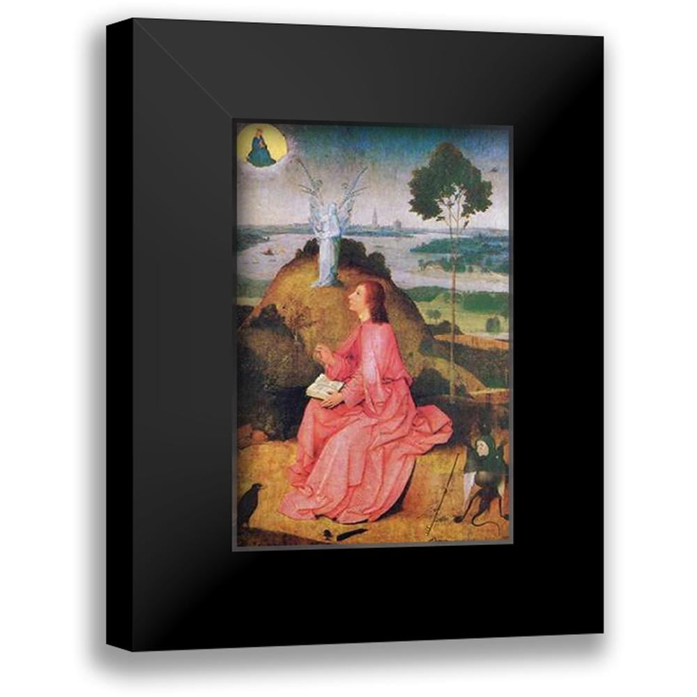 Bosch, Hieronymus 13x18 Black Modern Framed Museum Art Print Titled - St John The Evangelist On ...