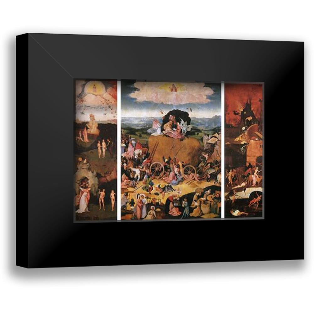 Bosch, Hieronymus 14x11 Black Modern Framed Museum Art Print Titled - The Haywain - Walmart.com
