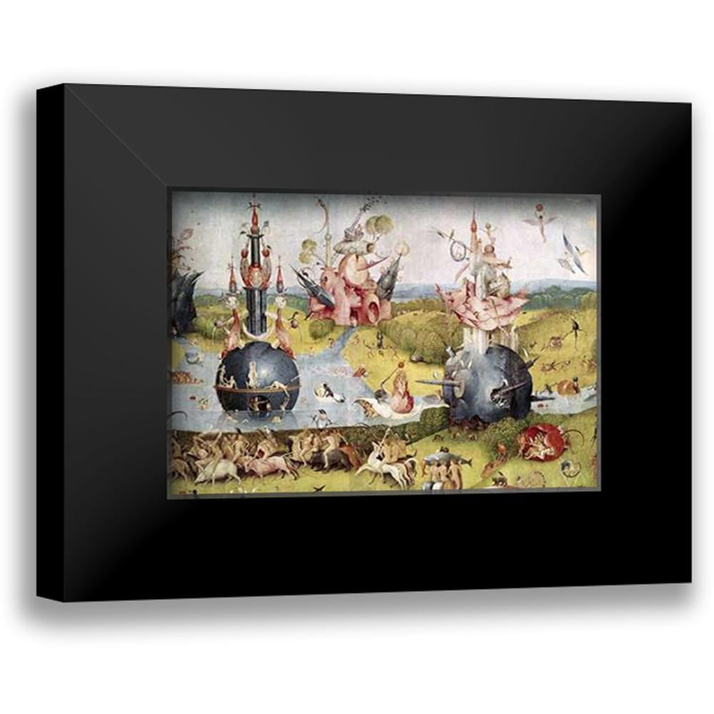 Bosch, Hieronymus 18x14 Black Modern Framed Museum Art Print Titled - Garden of Earthly Delights ...