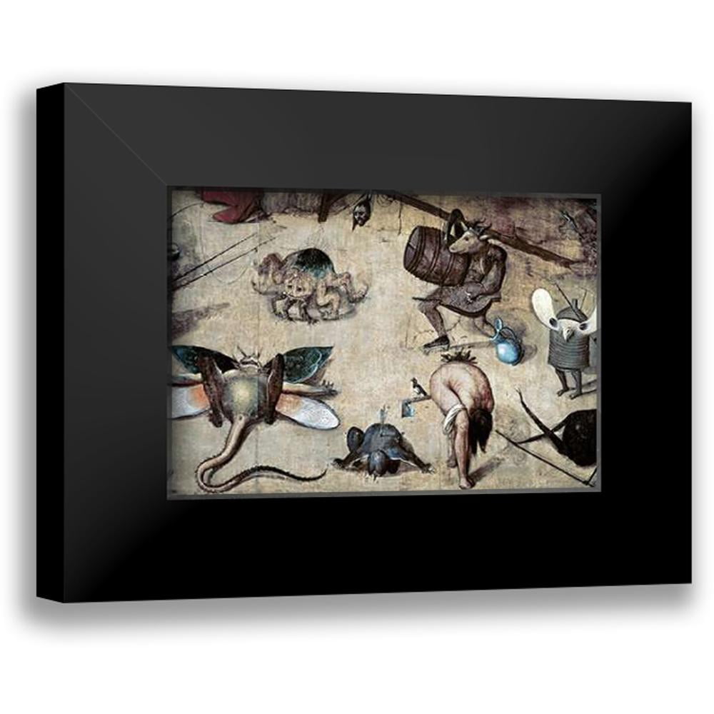 Bosch, Hieronymus 18x14 Black Modern Framed Museum Art Print Titled - Temptation of St. Anthony ...