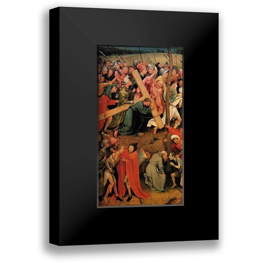 Bosch, Hieronymus 9x14 Black Modern Framed Museum Art Print Titled - Museumist Carrying The ...