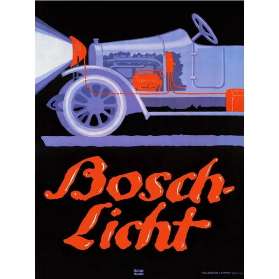 Bosch Licht Decorative Poster. Fine Graphic Art. Interior Design 16 x ...