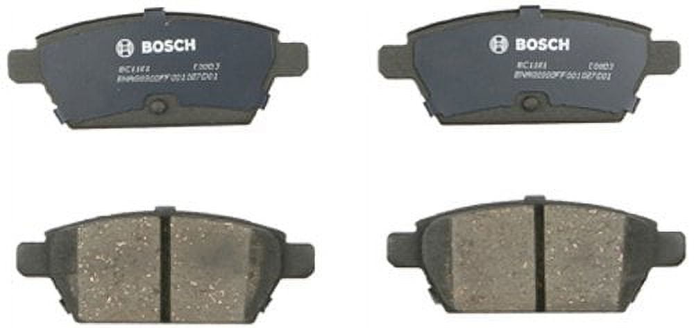 Bosch Quiet Cast Ceramic w/Hardware Brake Pad Set, and Shims - Walmart.com