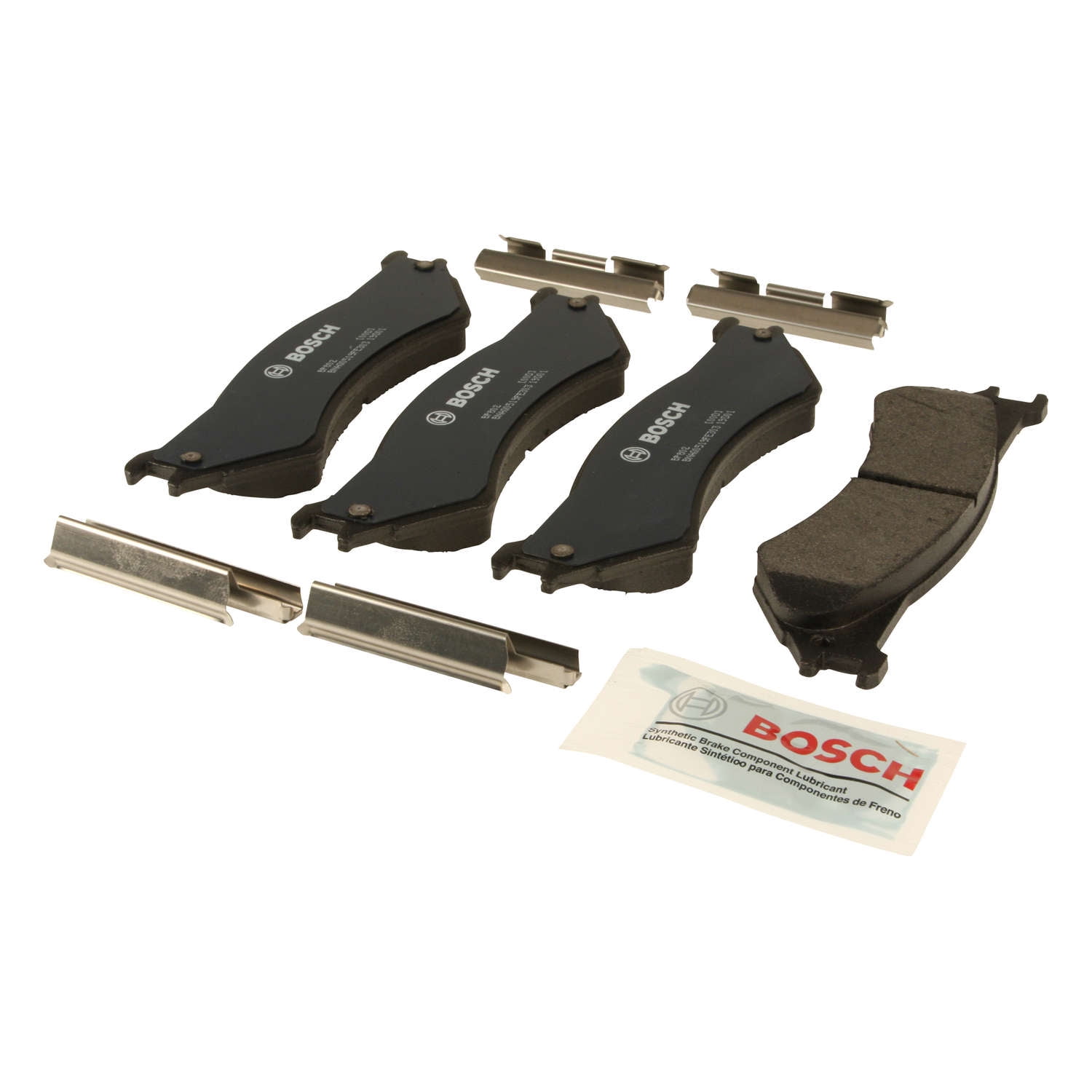 Bosch Quiet Cast Premium w/Hardware Brake Pad Set, and Shims - Walmart.com