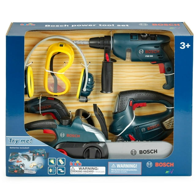 Bosch Toy Power Tool Set for Kids and Toddlers - Real DIY Children's ...