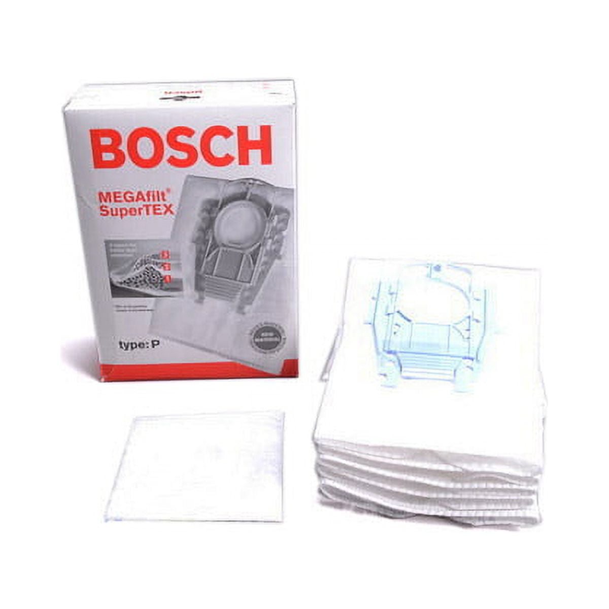 Bosch Type P, 8000 Series, Premium Canister Vacuum Cleaner Paper Bags ...