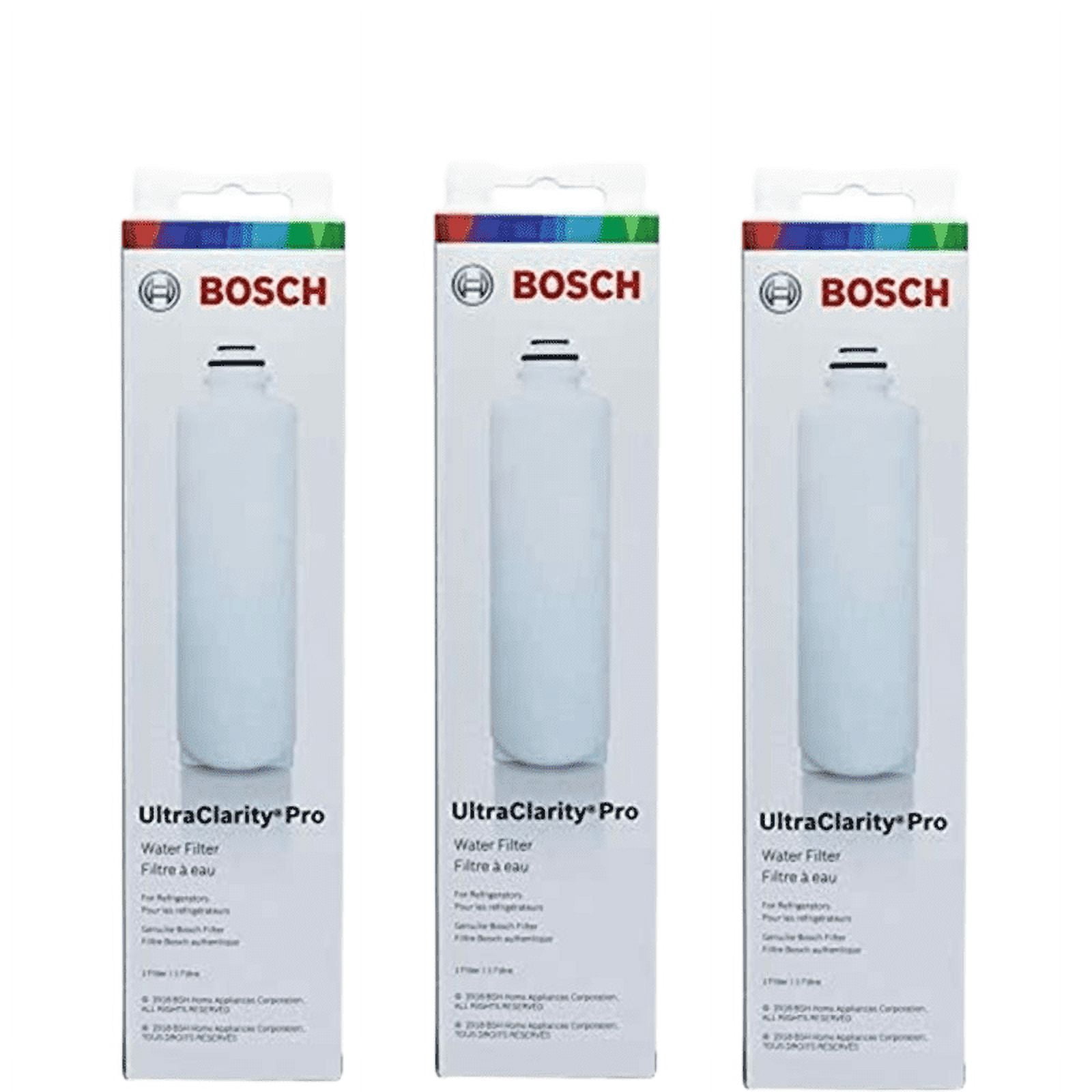 Bosch Ultra Clarity Pro WaterFilter (BORPLFTR50) - White 3 Pack ...