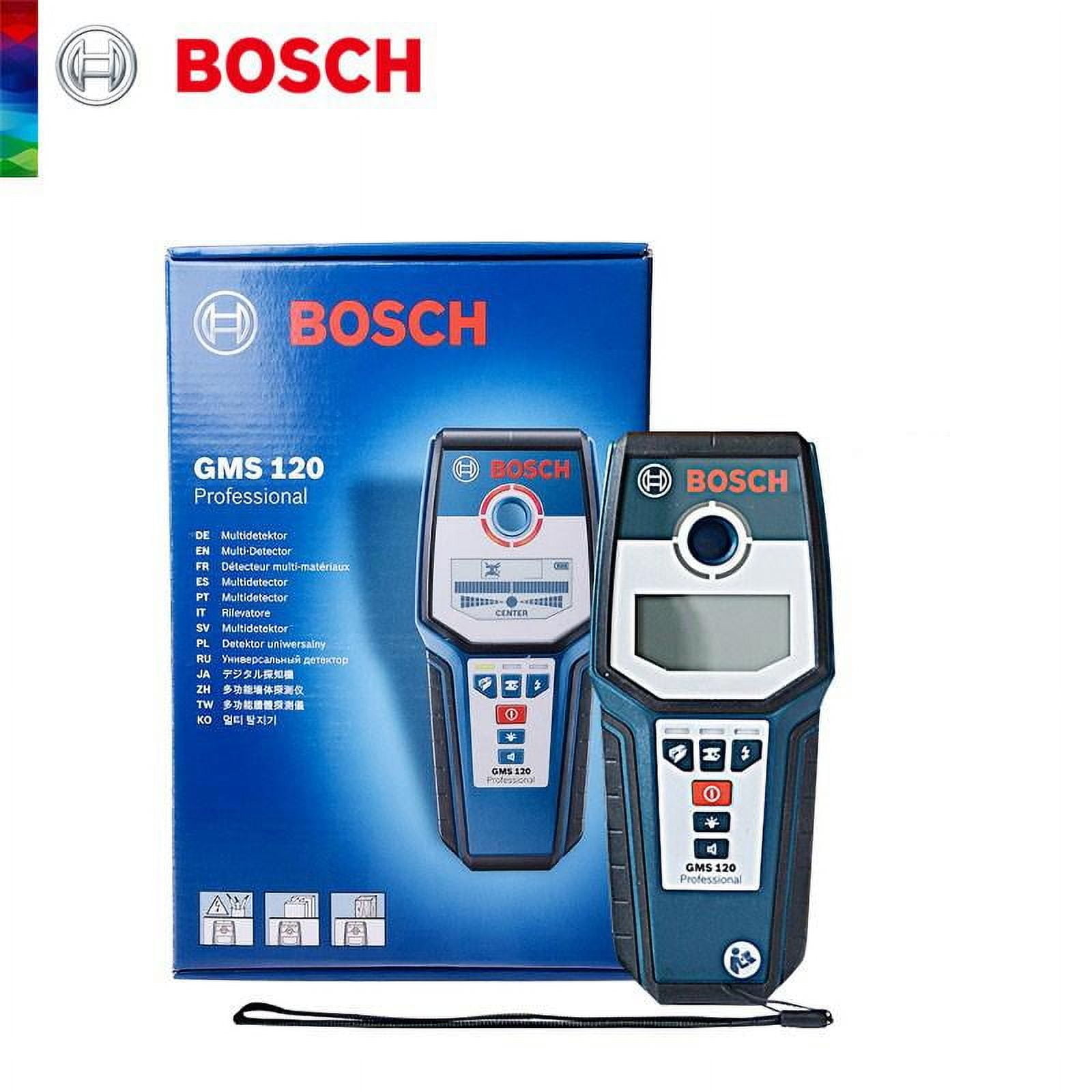 Bosch GMS120 LCD Multi-Function, Concrete Walls Electrical Wires ...