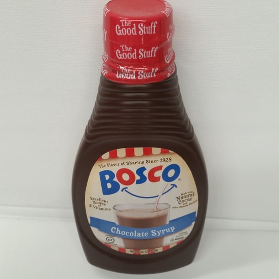 Bosco, Chocolate Syrup, 15 oz, Gluten-Free, Thick & Rich - Walmart.com