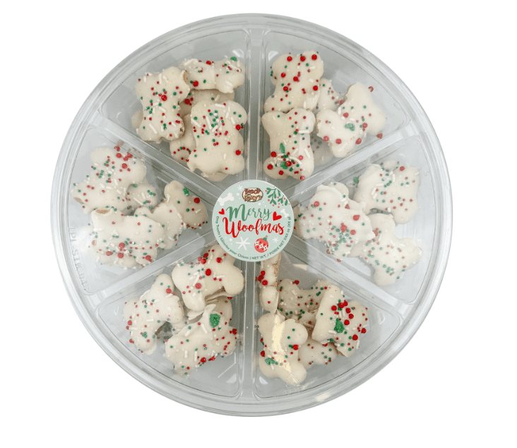 Bosco & Roxy's Happy Pawlidays Platter of Dog Treats- Large - Walmart.com
