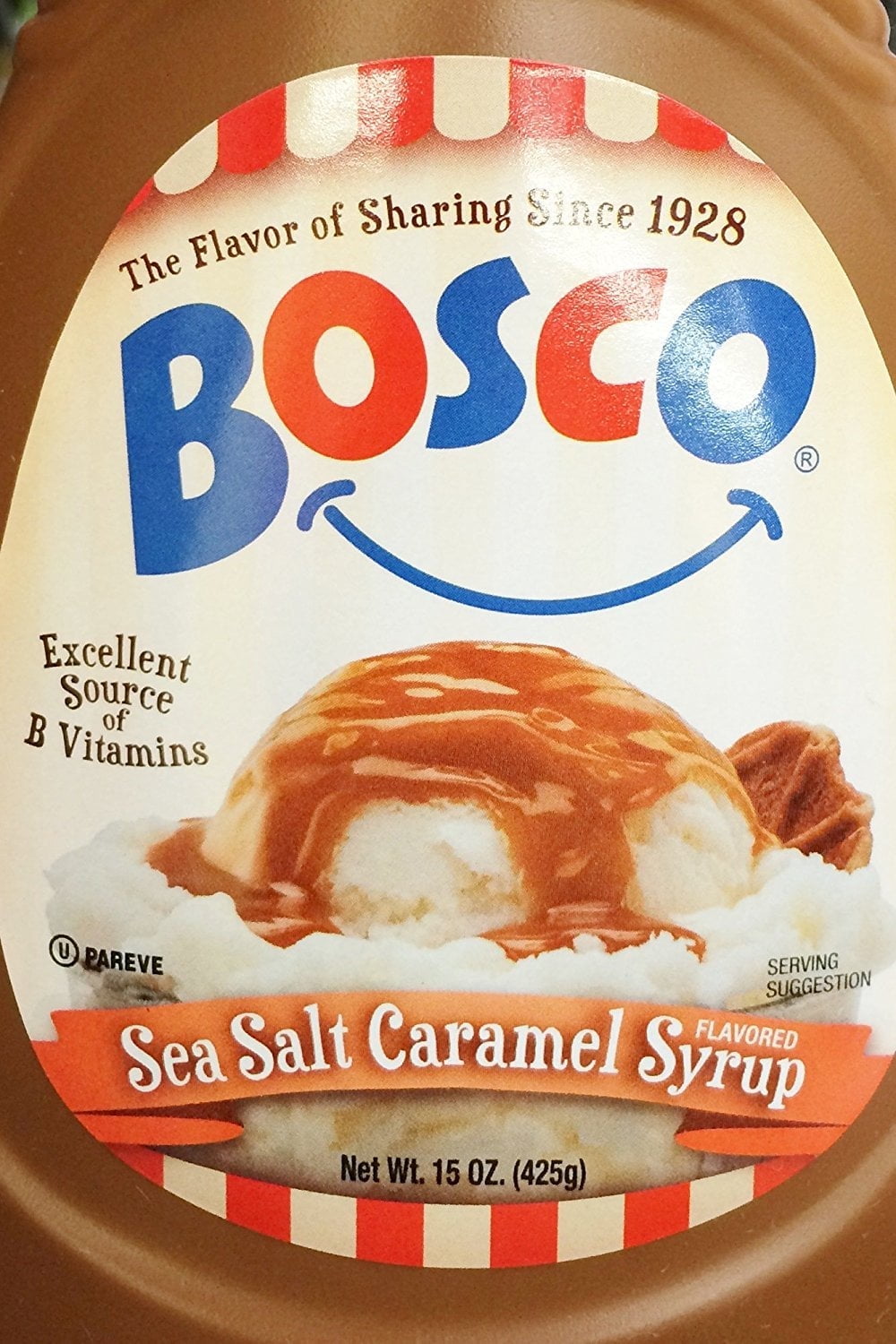 Bosco Sea Salt Caramel Syrup 15 Oz - Pack Of 6 - Walmart.com
