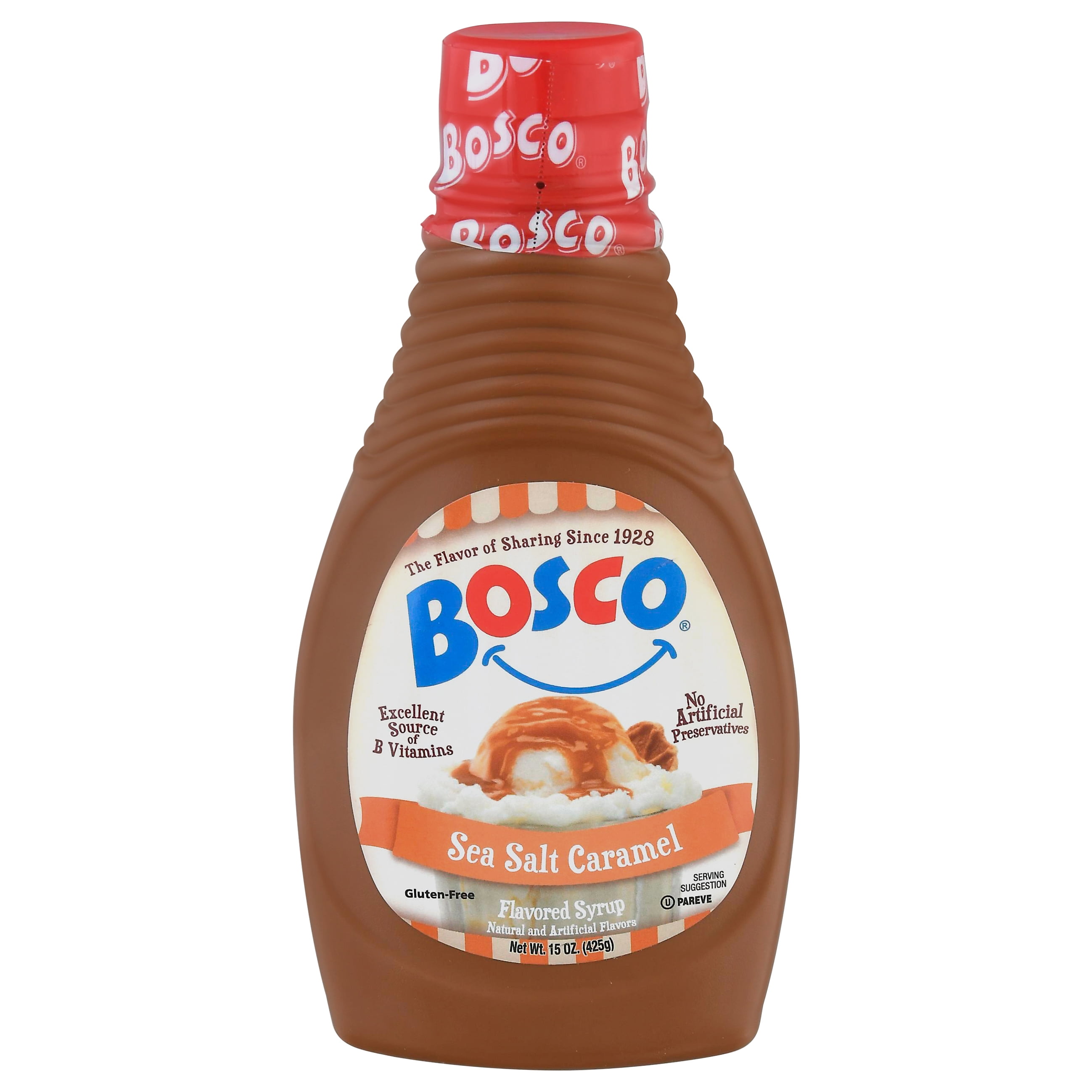 Bosco Sea Salt Caramel Syrup 15 oz (Pack Of 6) - Walmart.com