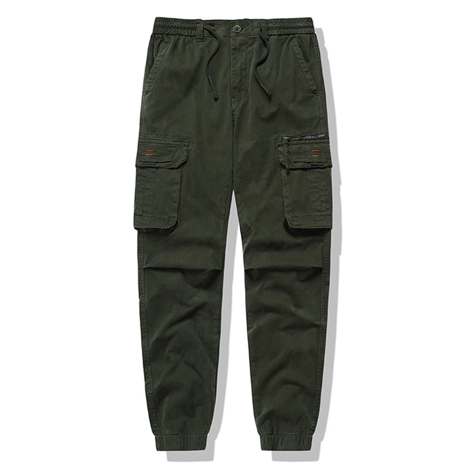 Bosfbaoi Cargo Pants for Men - Multi Pocket Utility Work Joggers with ...