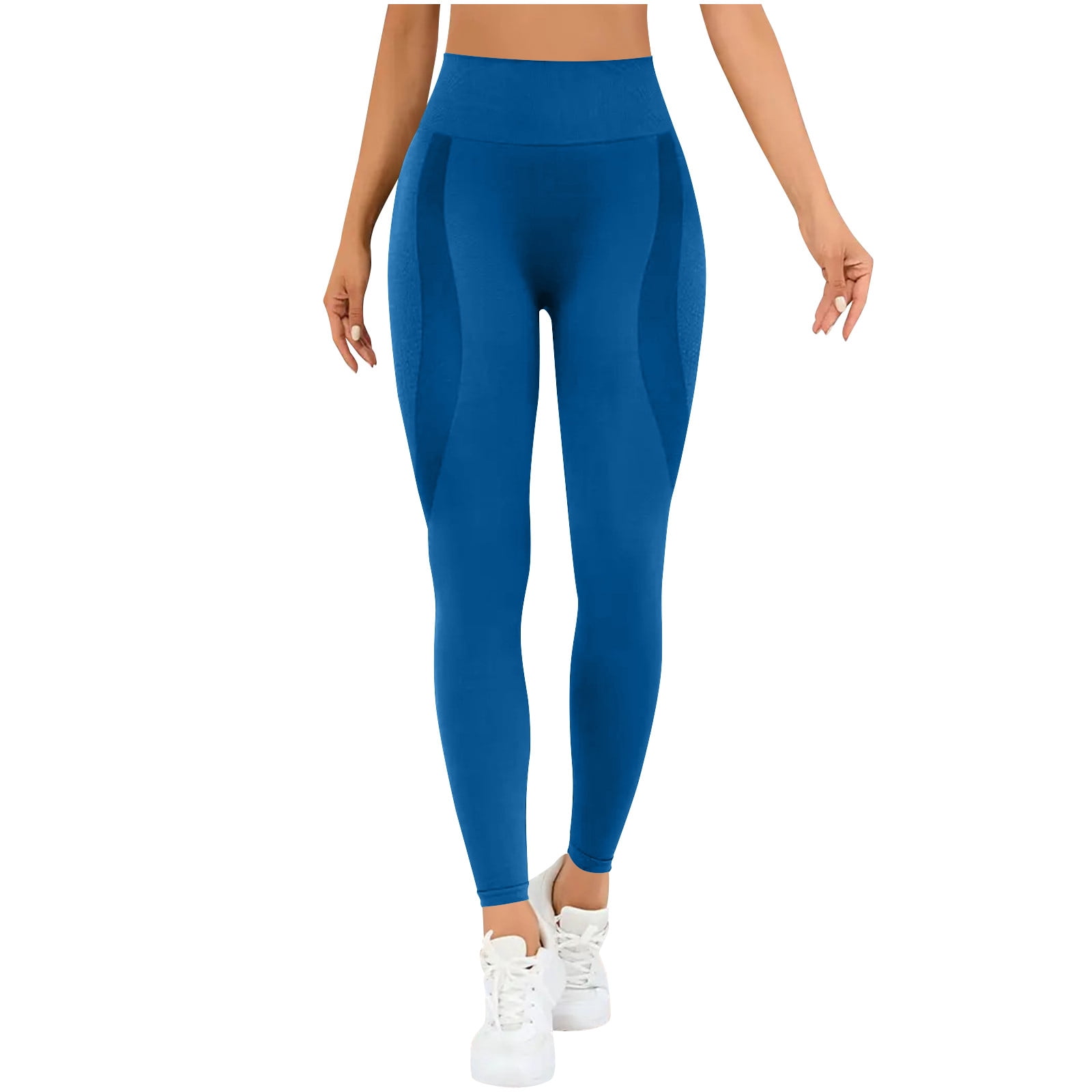 Bosfbaoi Leggings for Women High Waisted Soft Solid Color Yoga Pants ...
