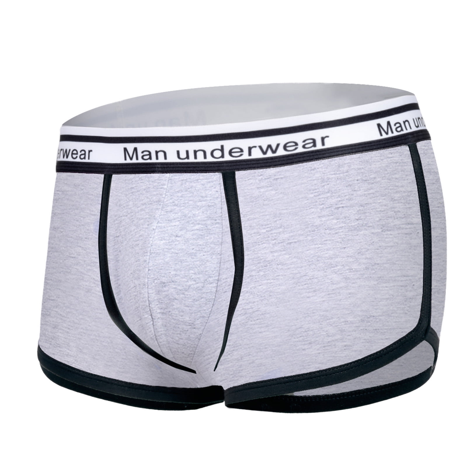 Bosfbaoi Men Premium Cotton Underpants Boxers Classic Fit Assorted ...