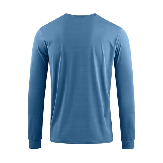 Bosfbaoi Men's Athletic Performance Long Sleeve T-Shirt, Moisture ...