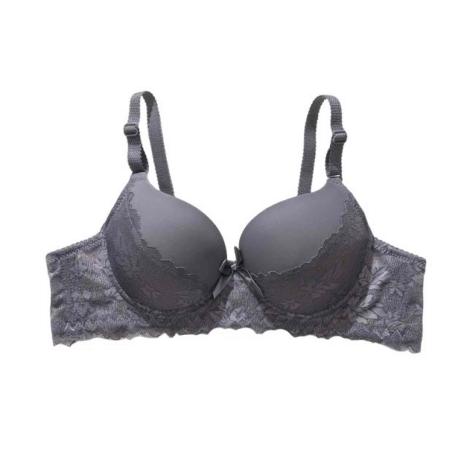 Bosfbaoi Women's Everyday Bra Lace Print Patchwork Fashion Underwear ...