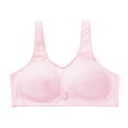 Bosfbaoi Women's Wireless Bra Full Coverage Bralette Wide Straps No ...