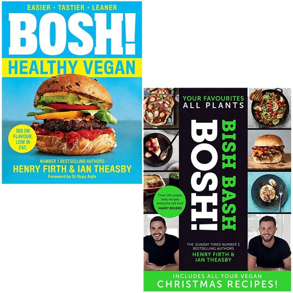 Bosh Healthy Vegan, [Hardcover] Bish Bash Bosh 2 Books Collection Set ...