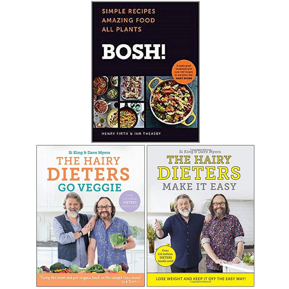 Bosh Simple Recipes [Hardcover], The Hairy Dieters Go Veggie, The Hairy ...