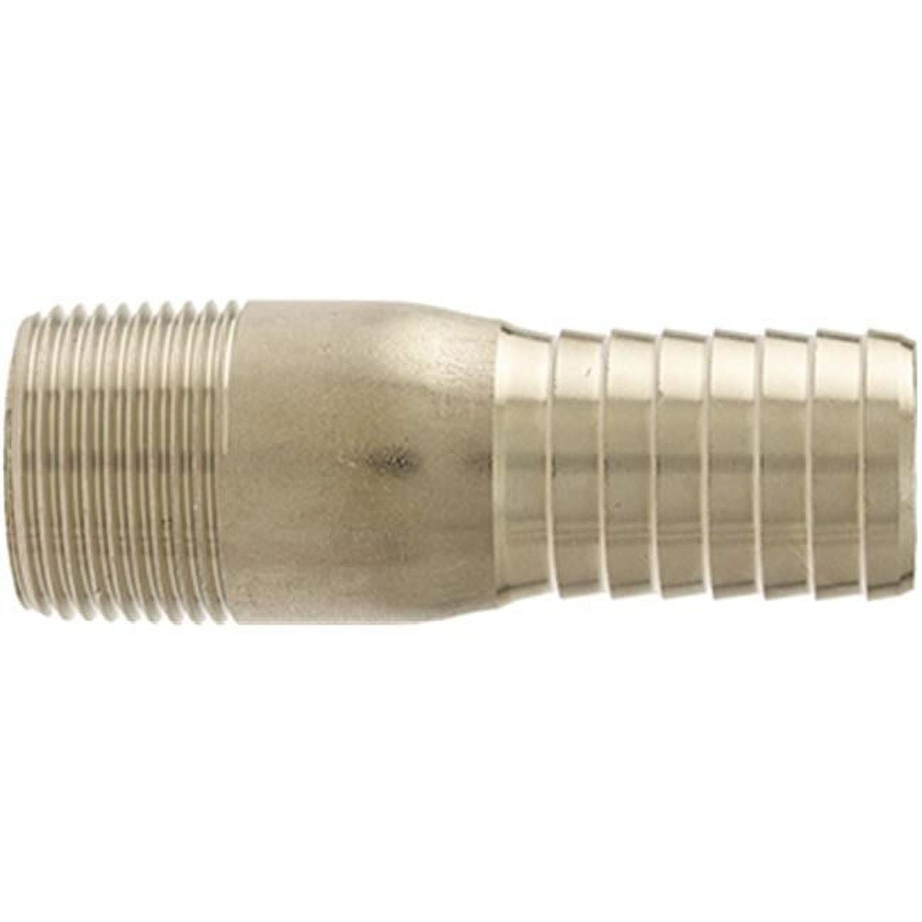 Boshart Industries 1.25 in.Stainless Steel Male Insert Adapter ...