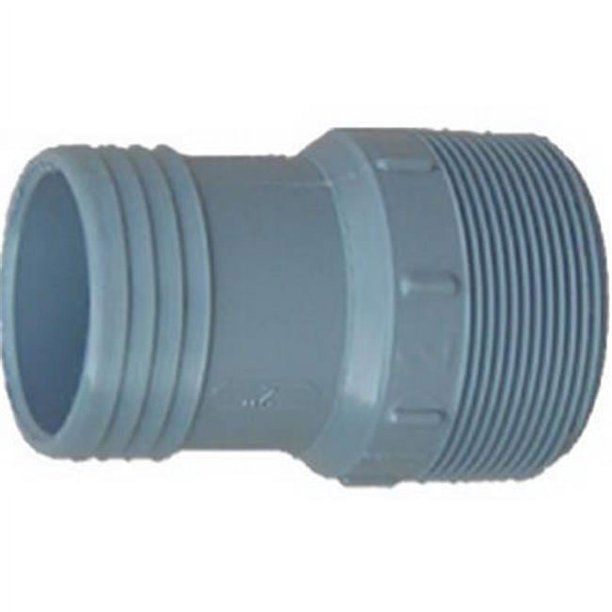 Genova Products 350420 2 in. Poly Male Pipe Thread Insert Adapter- Pack ...