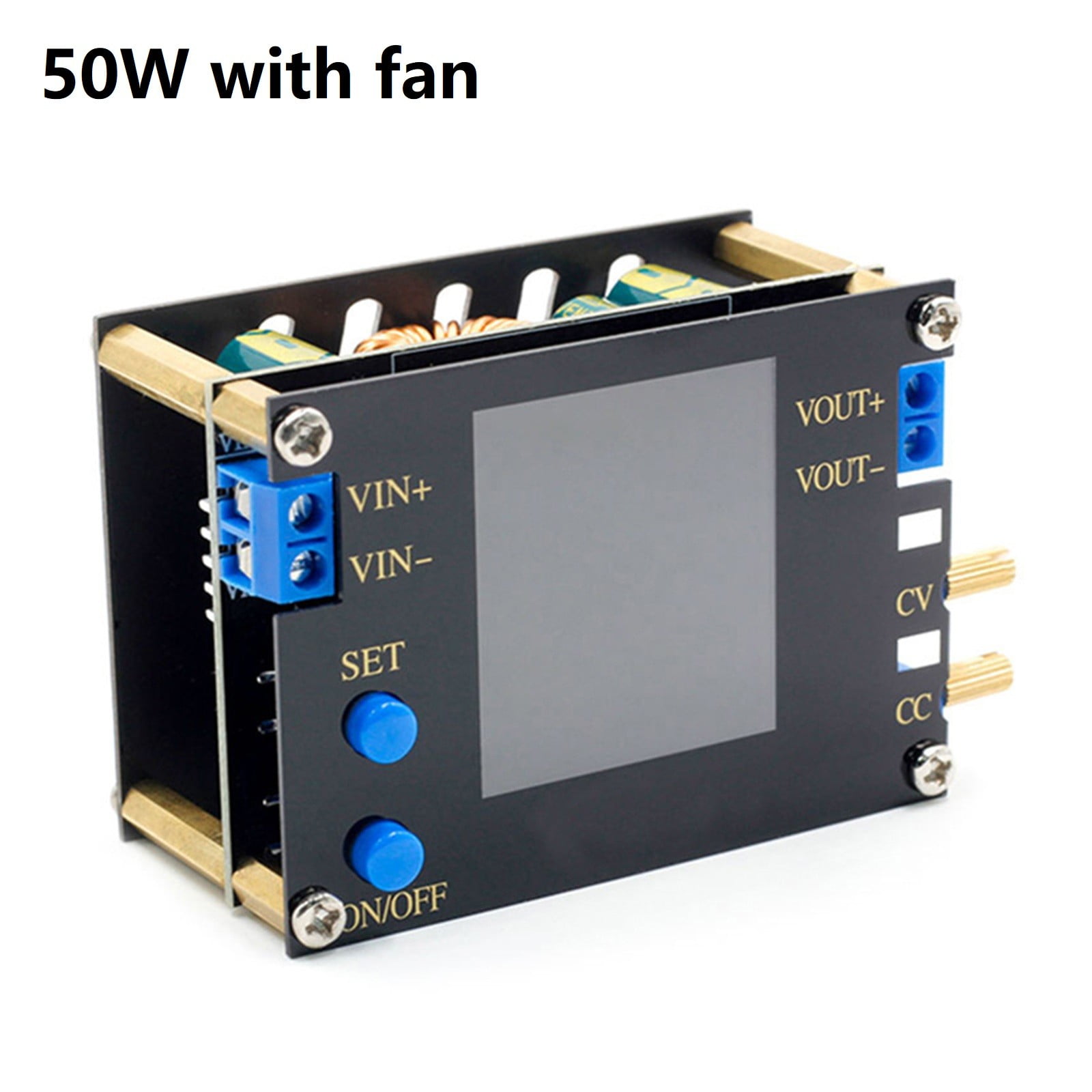 Bosisa 0.5-30V 4A Dc Dc Adjustable Step Up/Down Voltage Converter Cc Cv ...