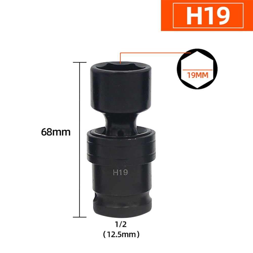 Bosisa 1/2Inch Joint Hex Socket Electric Wrench Adapter Pneumatic Air ...