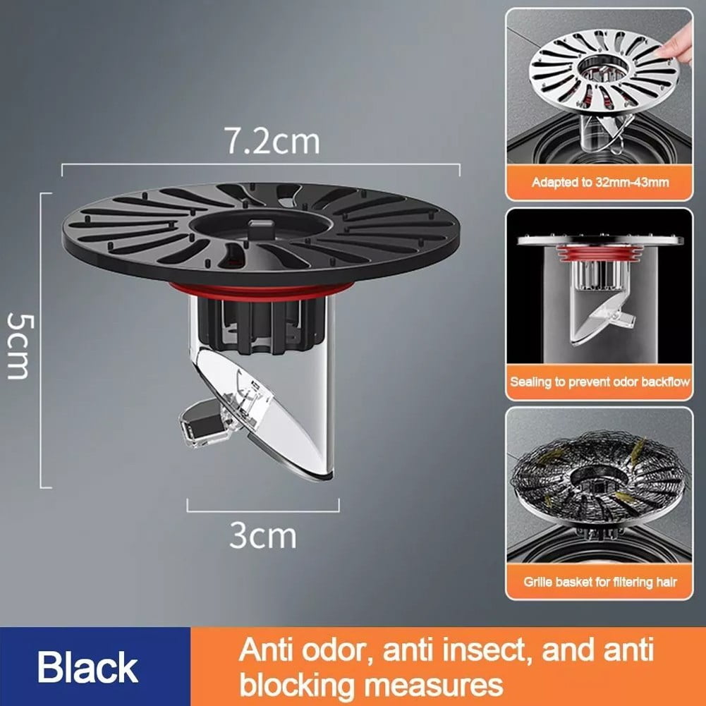 Bosisa 1 Way Valve Shower Drainer Insect Prevention Colander Bath ...