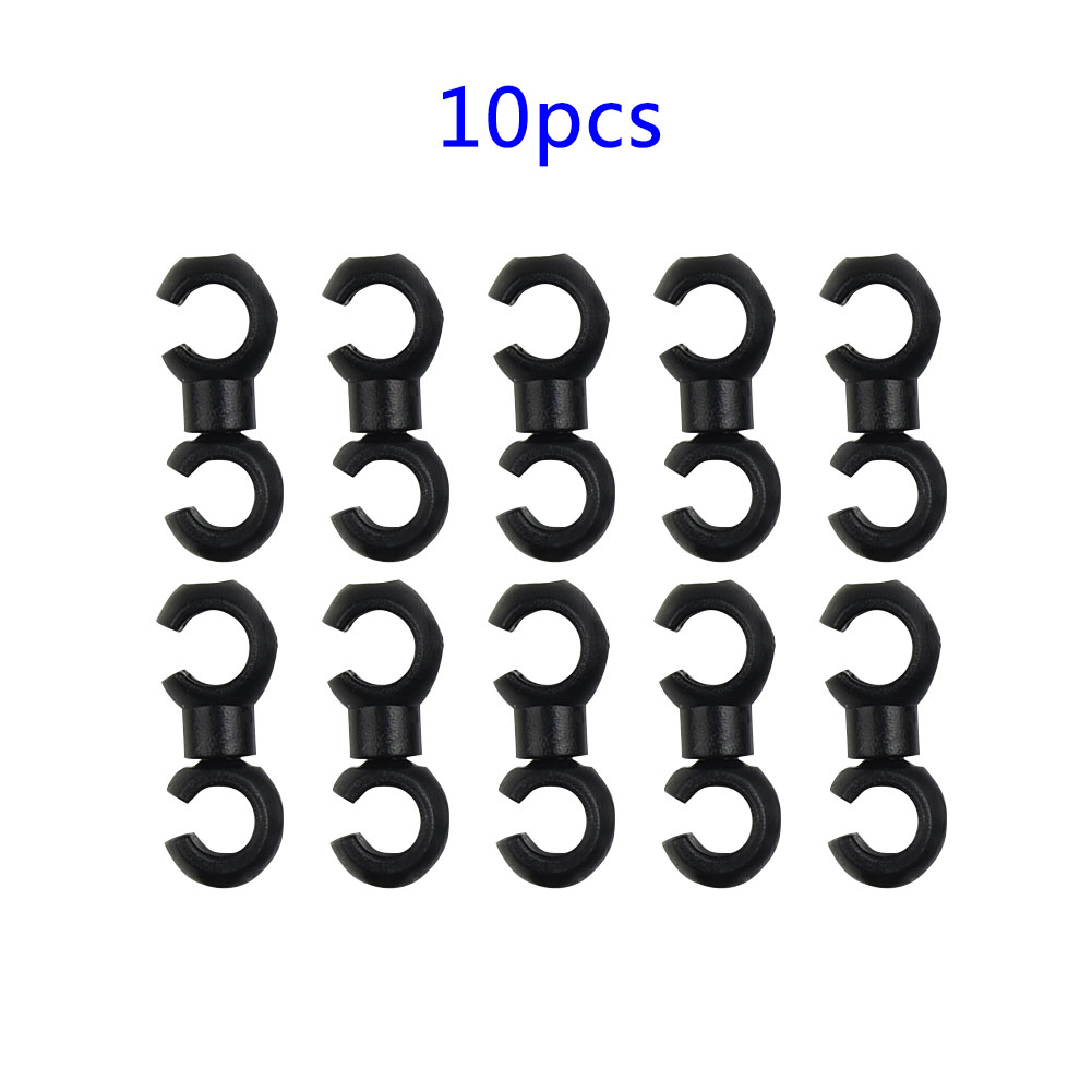 Bosisa 10PCS S Shaped Hook Clips Rotating Bike Brake Gear Cross Cable ...
