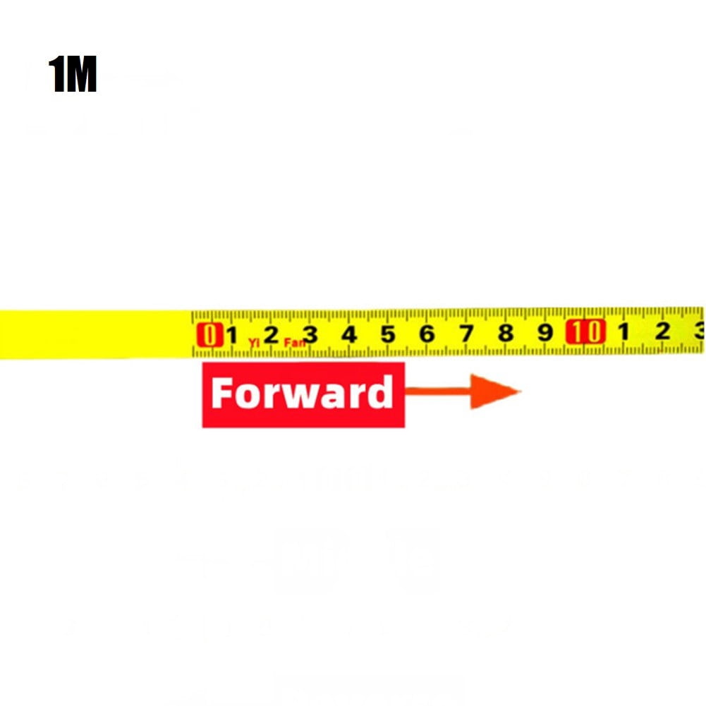 Bosisa 1M Metric Ruler Tape Measure For Woodworking Rail Track Tape ...