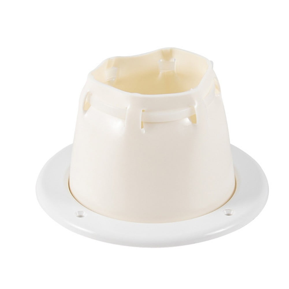 Bosisa 1Pc Boat Cable Boot White Plastic Marine Transom Boat Steering ...