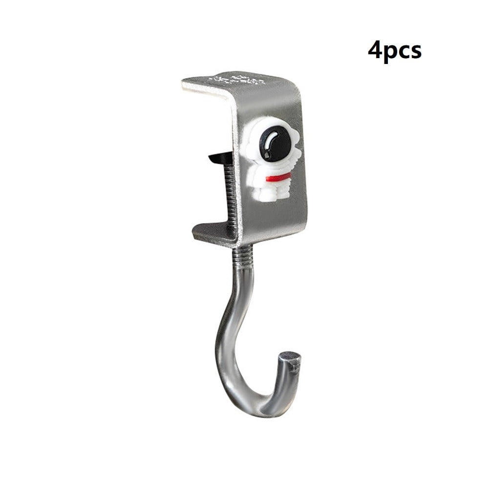 Bosisa 1Pc Desk Hook For Hanging Bag Backpack Adjustable Hook 1/4Pcs ...