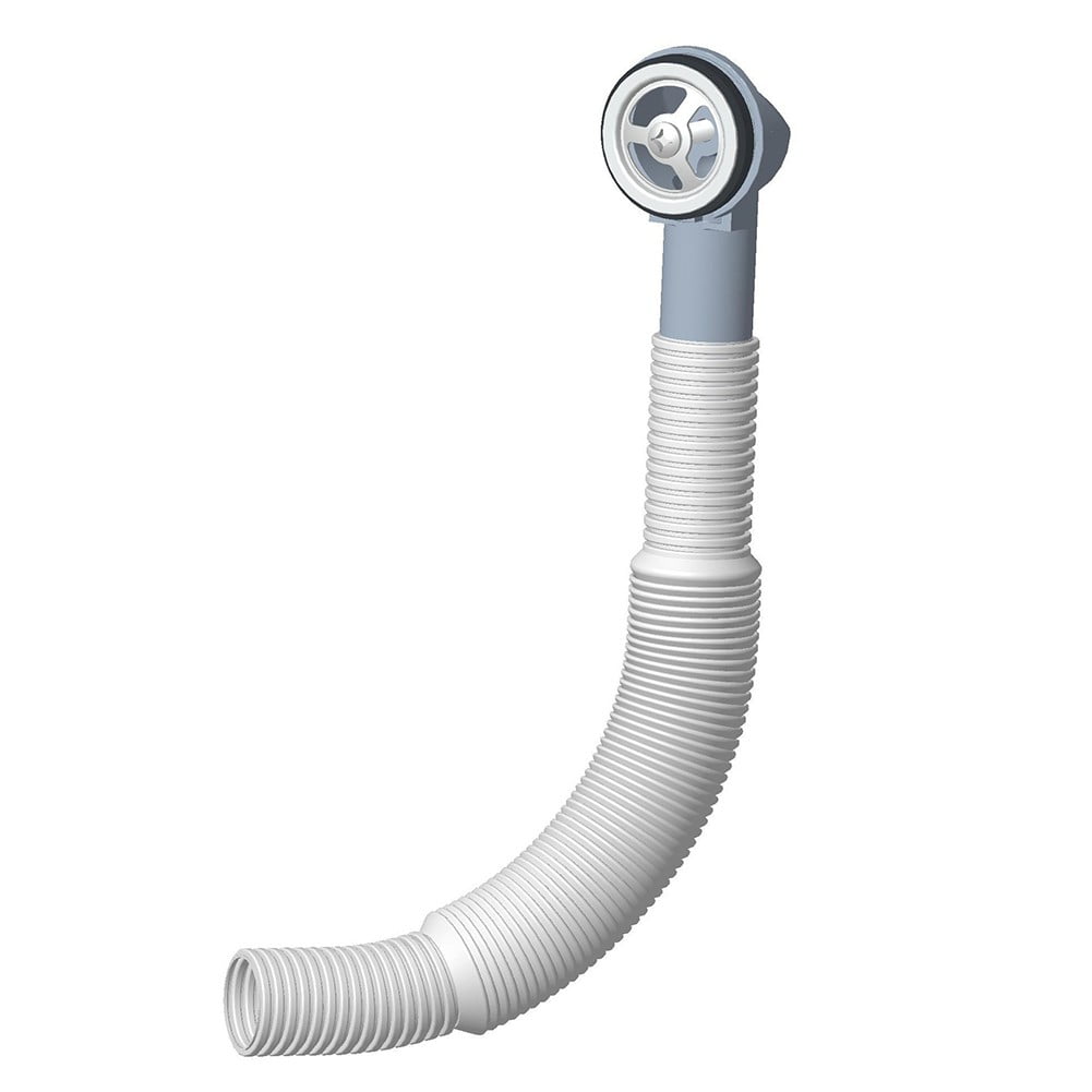 Bosisa 1Pc Sink Overflow Pipe Round Overflow Pipe Washbasin Drainer ...