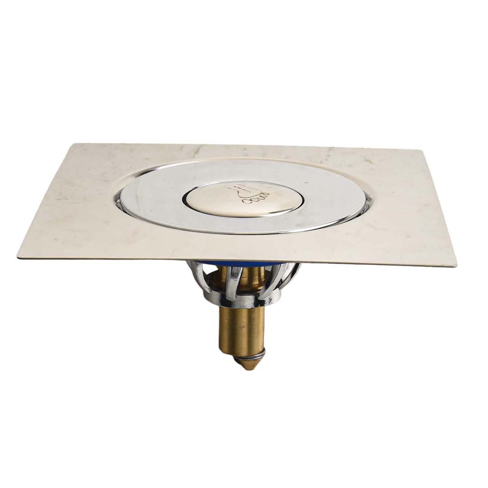 Bosisa 1Pcs 9.8X9.8Cm Shower Floor Drain Stainless Steel Square Floor Drain Strainer Dectable ...