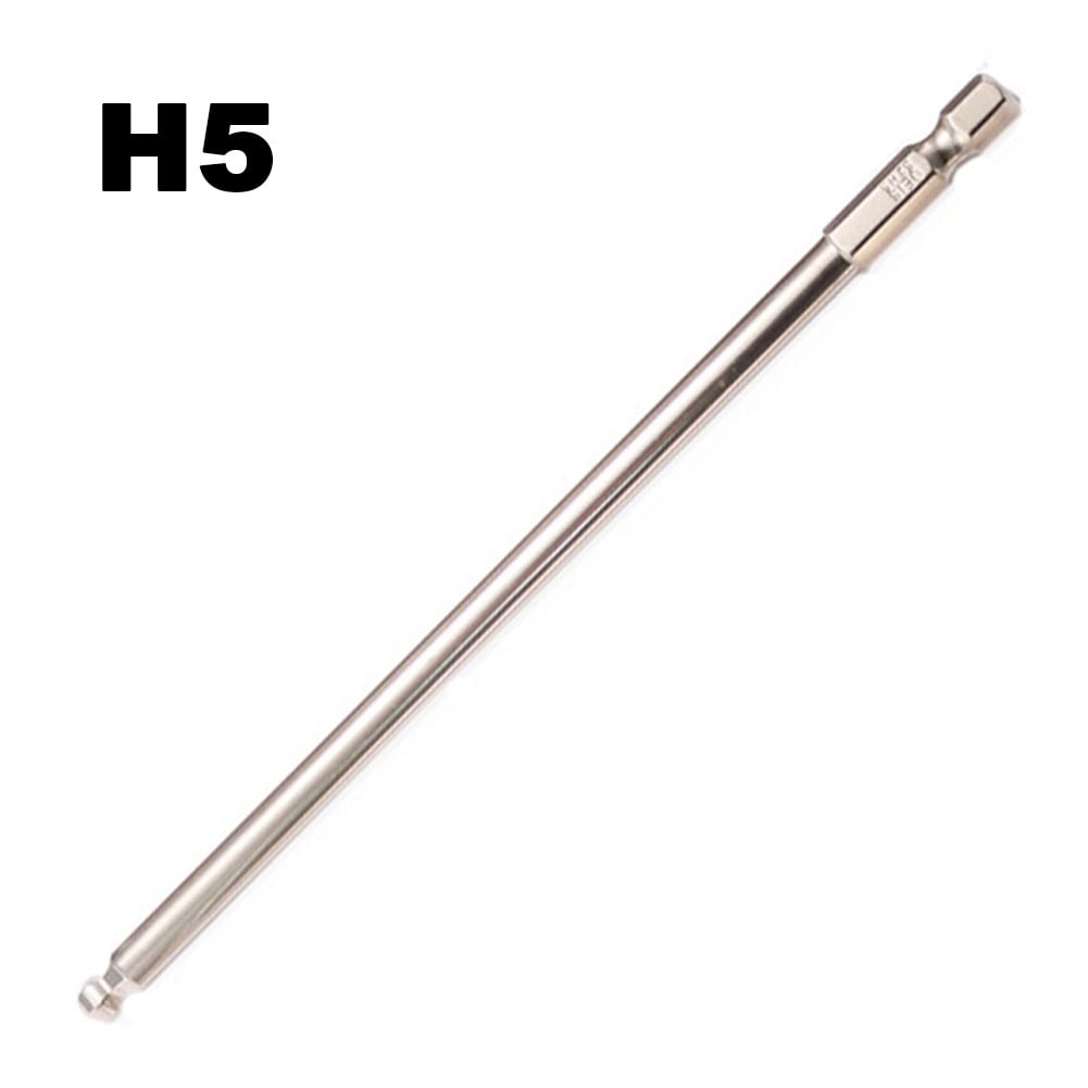 Bosisa 1X 150Mm Ball End Screwdriver Bit Alloy Steel Metric Hex Long ...