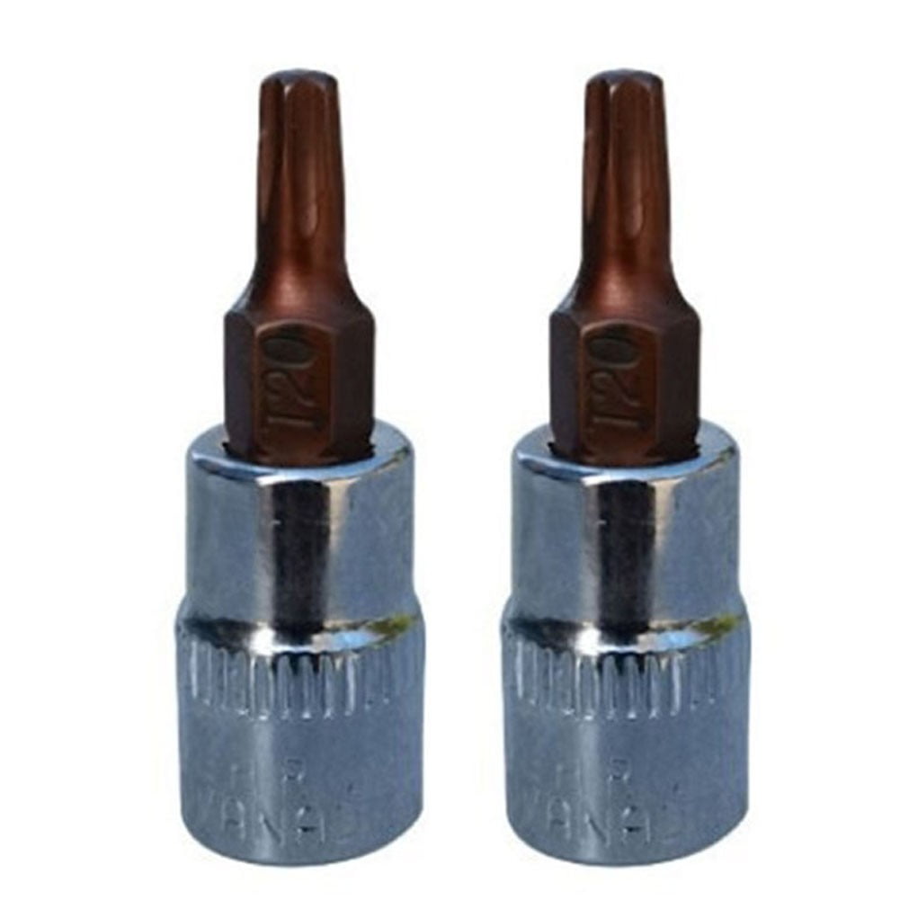 Bosisa 2Pc Hex Torx Screwdriver Bit 1/4 Inch Drive Socket Hand Tools T8 ...