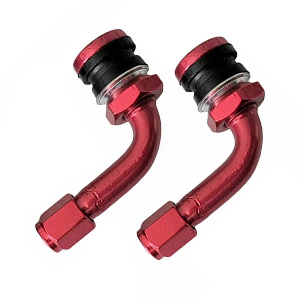 Bosisa 2Pcs Motorcycle Gas Nozzle Electric Bicycle Special Tubeless ...
