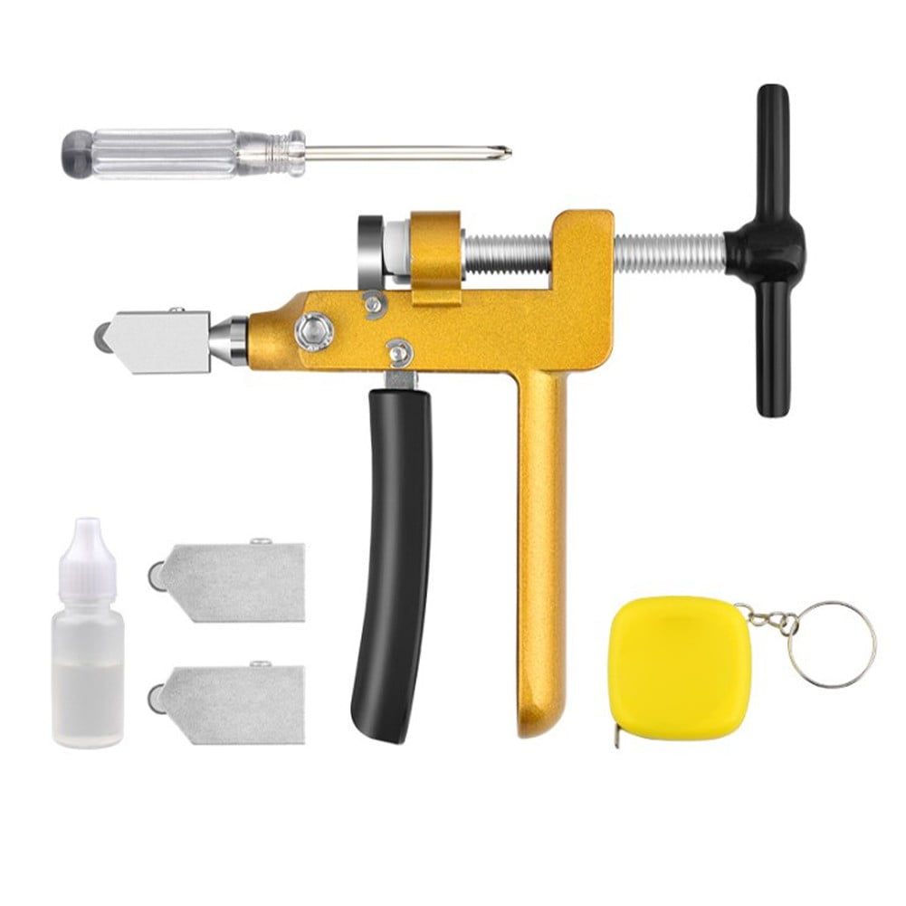 Bosisa 3 In 1 Glass Tile Cutter Set With Cutter Wheel Tile Opener ...