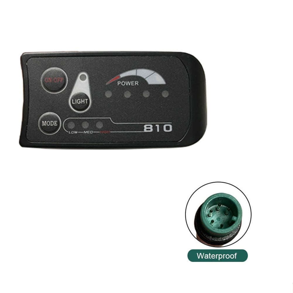 Bosisa 36V/48V Electric Bicycle Display Jn Controller Panel S810 Led Display 5Pin Waterproof ...