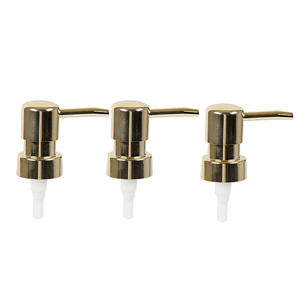 Bosisa 3PCS Round Head ABS Lotion Pump Head 28 Thread Bath Bottle Press ...