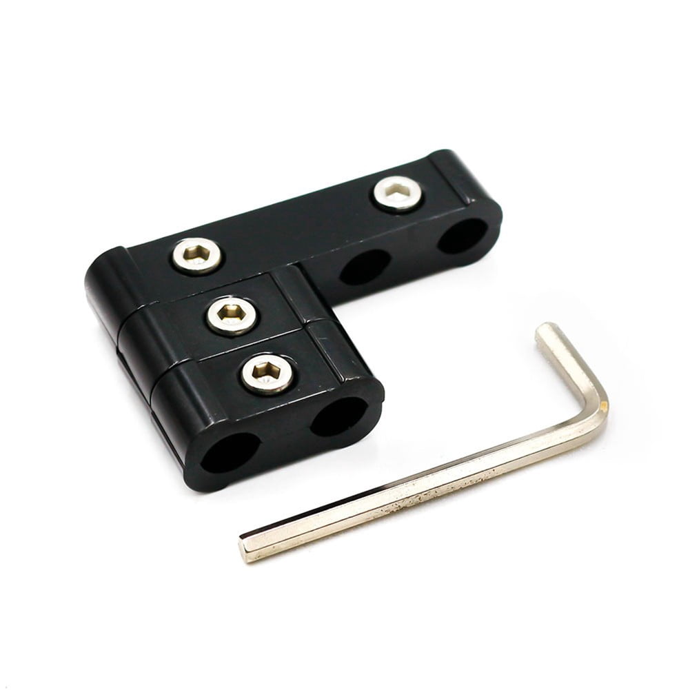 Bosisa 3Pcs Aluminum Car Engine Sparks Plug Wire Separator Divider ...