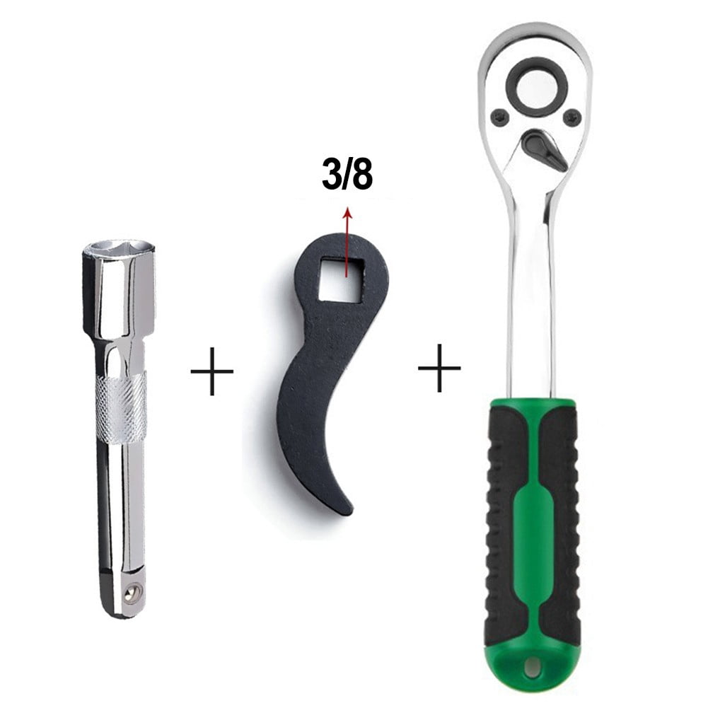 Bosisa 3Pcs Pry Bar Wrench Adaptor Head Crowbar Adapter Head Tool With ...