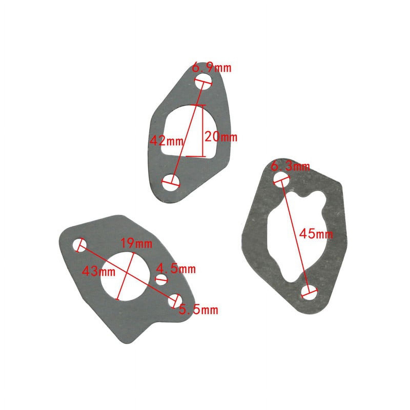 Bosisa 3Pcs Set Carburetor Carb Paper Gasket For Gx160 Gx168 Gx200 ...