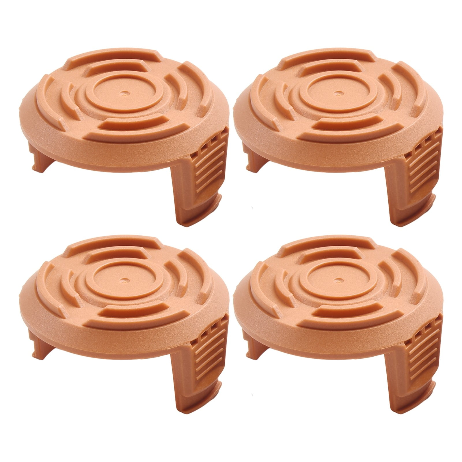 Bosisa 4 Pcs Replacement Spool Line Cap Cover For Worx String Trimmer ...