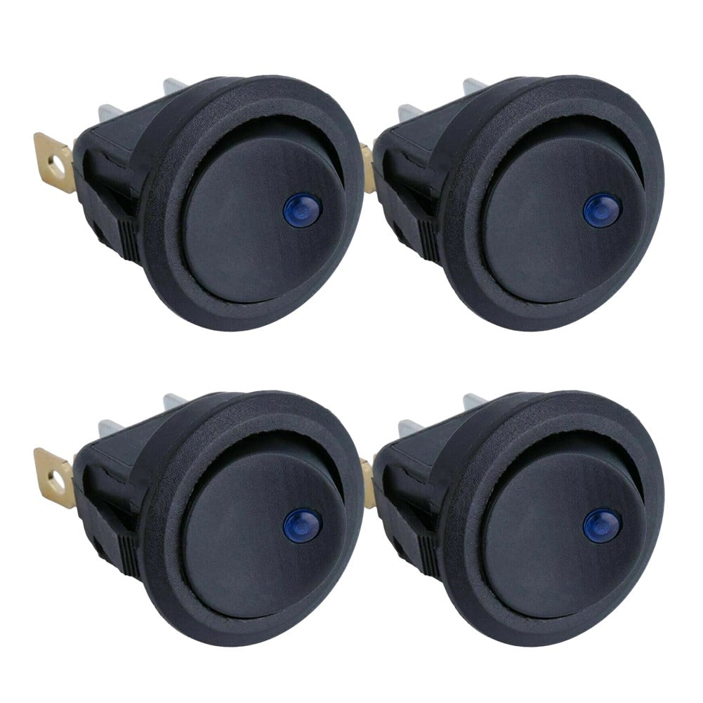 SPST 2-position On Off Boat Switch Uxcell 2-Pack SPST Rocker Switches ...