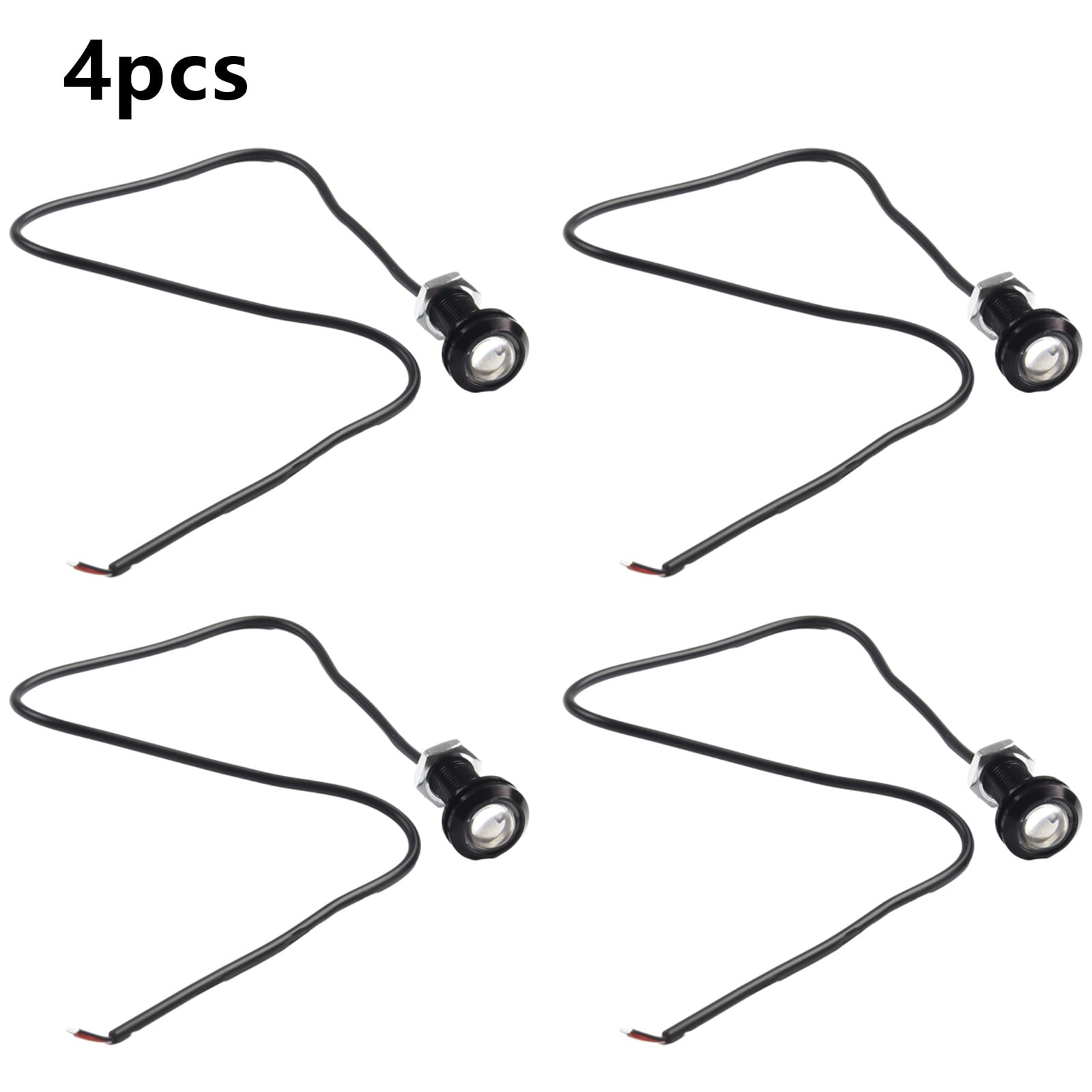 Bosisa 4X Blue Led Boat Light Grill Super Lights Black Shell Blue ...