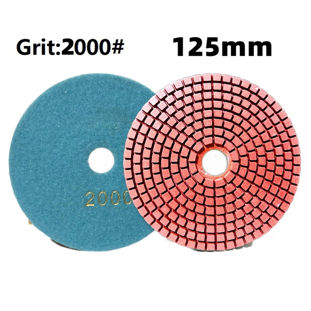 Bosisa 5 Inch 125Mm Dry Wet Polishing For Pads Flexible Grinding ...