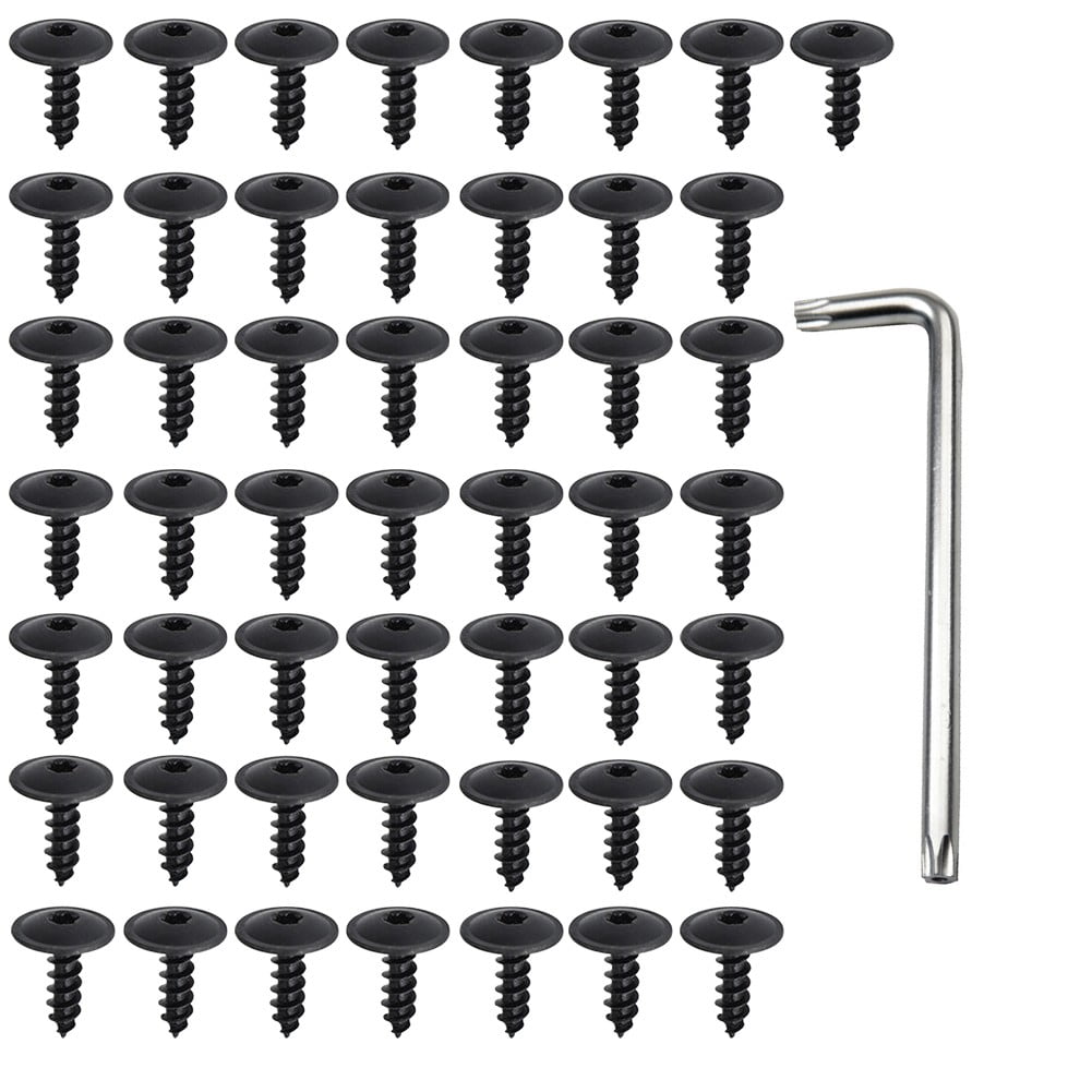 Bosisa 50Pcs Self-Tapping Screws Bolt Retainers With Wrench For Car ...