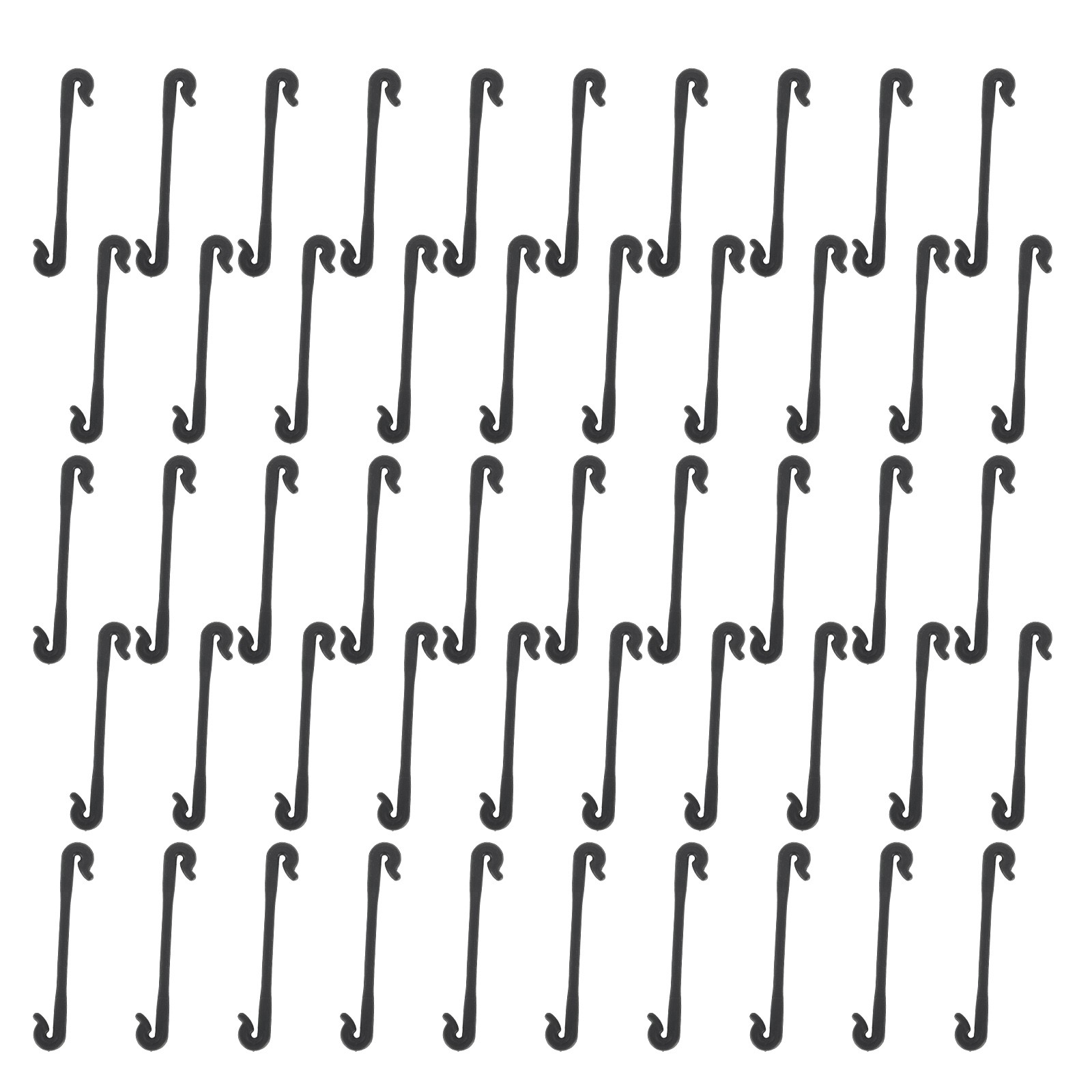 Bosisa 50Pcs U Type Tomato Clip Trellis Garden Vegetable Binder Twine ...